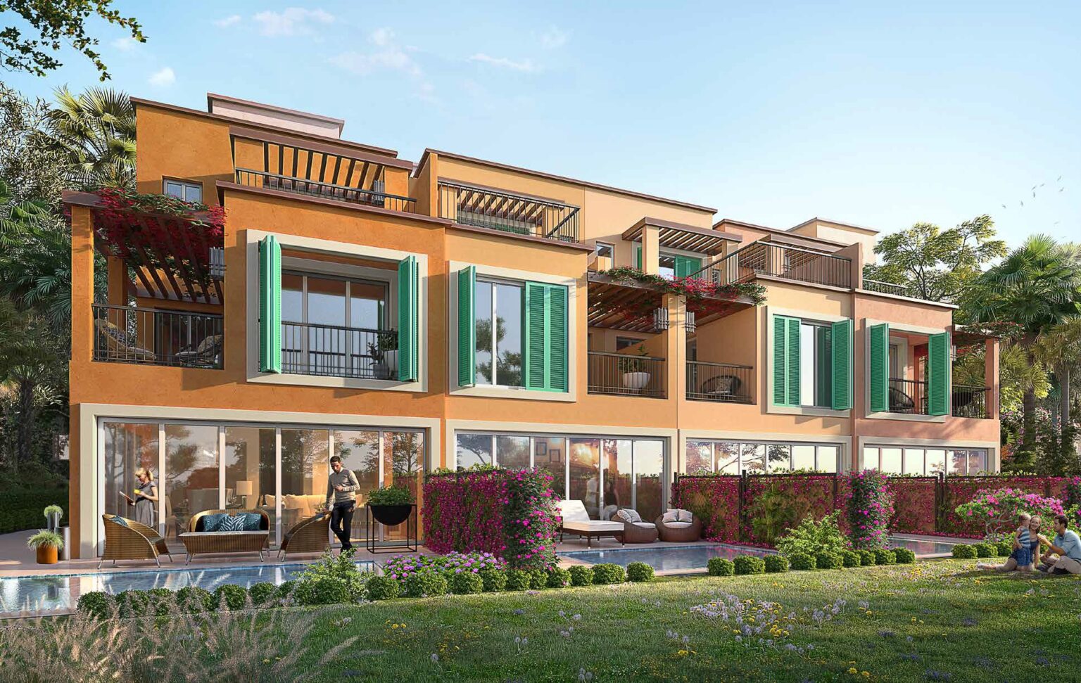 Buy Damac Lagoons Townhouses and Villas property in Dubai