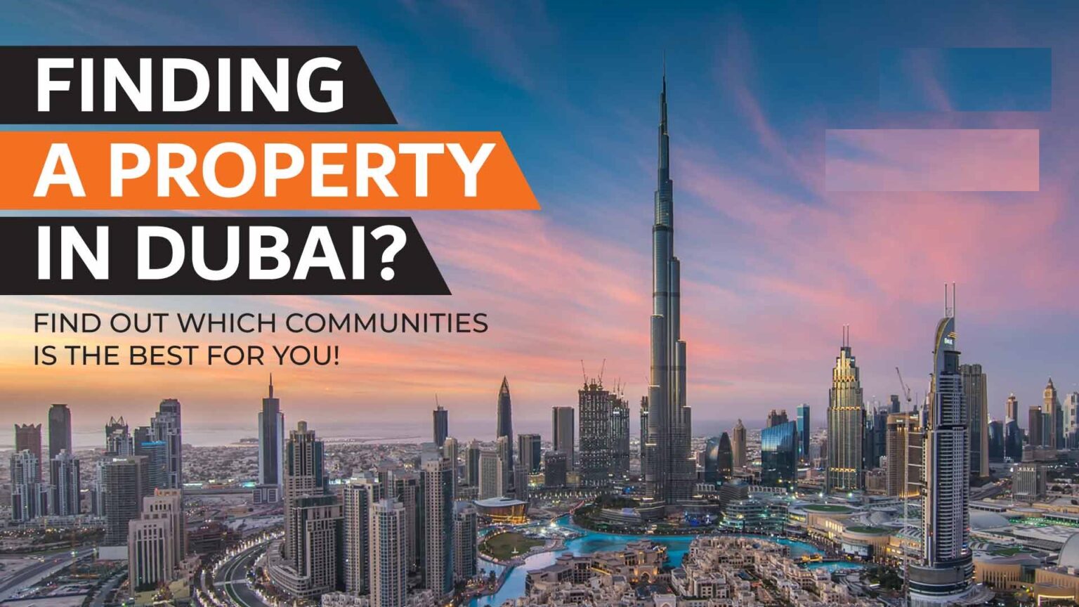 5 points to find the best property in Dubai 2024 | DUBAI PROPERTIES